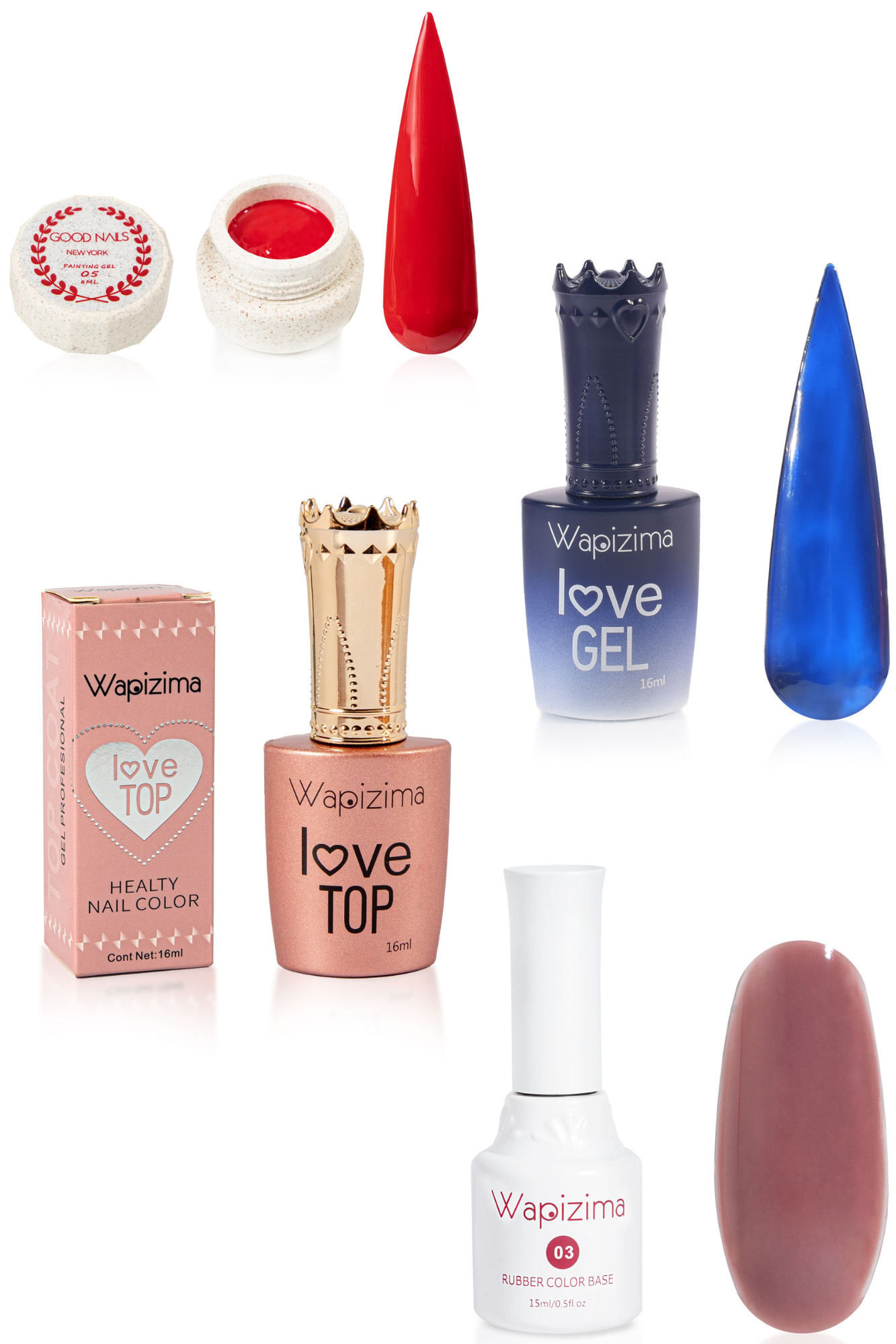 Gama de Geles, Rubber – Mi tienda